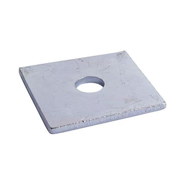 M10 Zinc Plated Square Plate Washer (50 per bag)